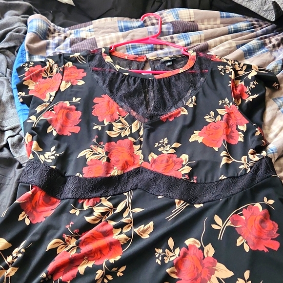 torrid | Tops | Torrid Rose Blouse | Poshmark